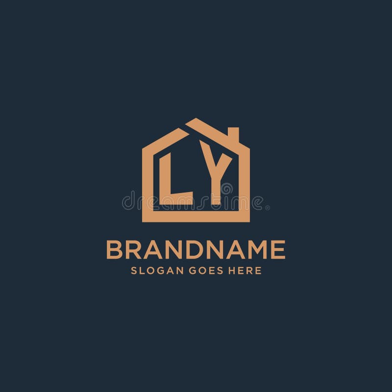 Letter Ly Simple Monogram Logo Icon Design Stock Illustrations – 456 ...