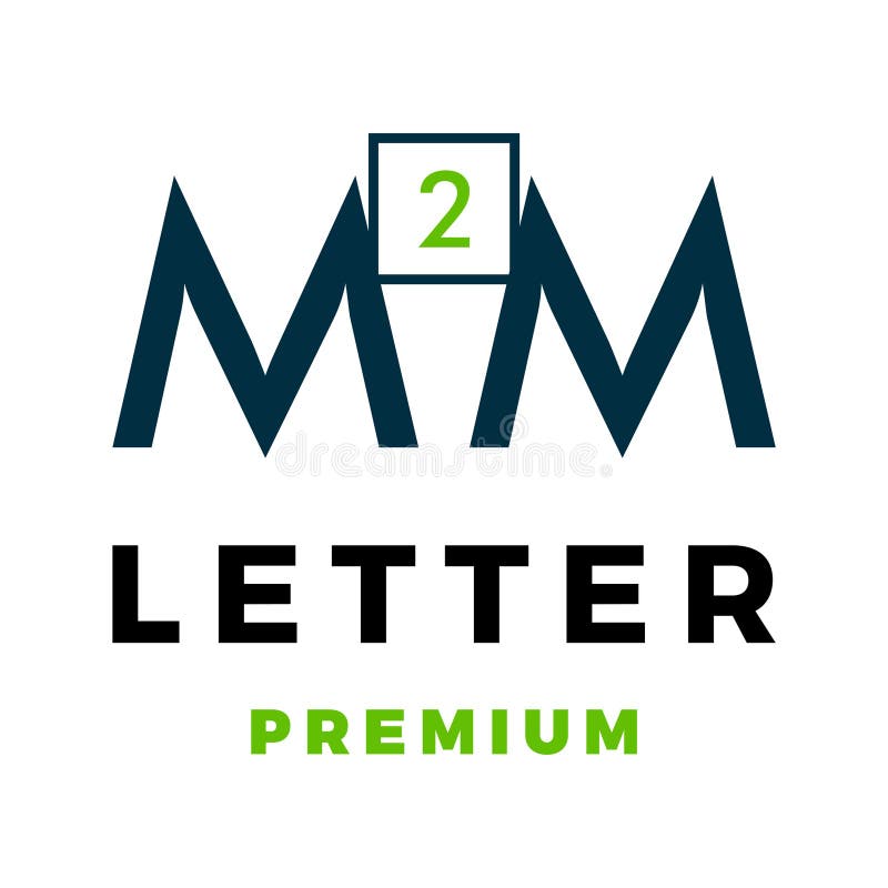Initial Letter M2M Icon Vector Logo Template Illustration Design Stock ...