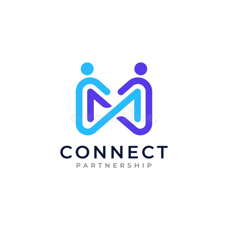 Logo Letter Connection Stock Illustrations – 41,175 Logo Letter ...