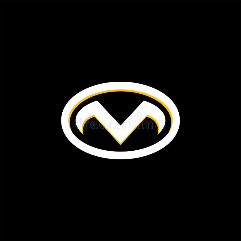 Letter C Oval Logo, C Initial Stock Illustration - Illustration of ...