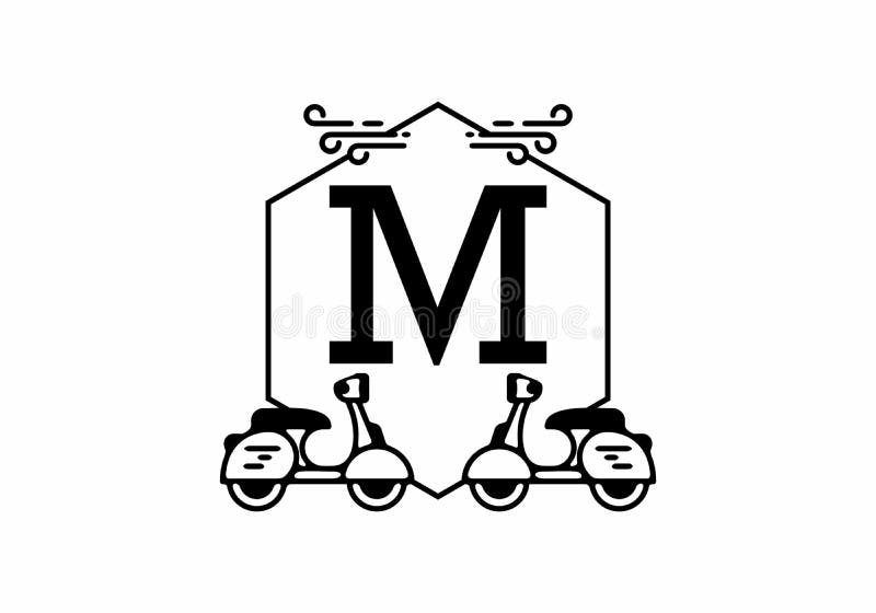 Letter M Motorcycle Stock Illustrations – 57 Letter M Motorcycle Stock ...