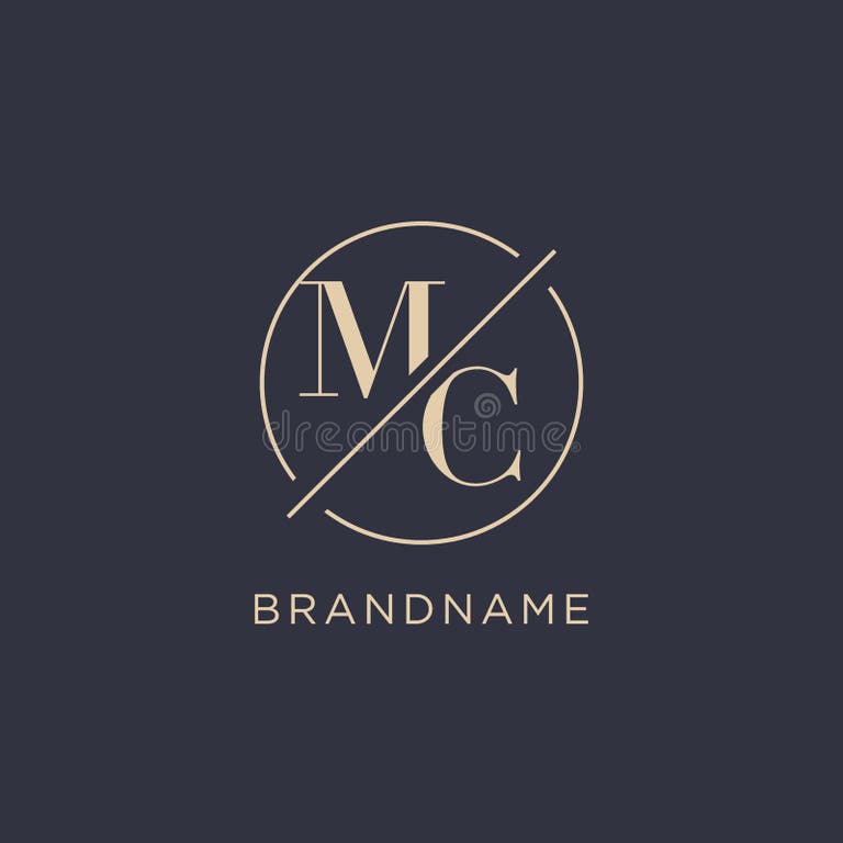 Monogram Mc Letter Stock Illustrations – 1,222 Monogram Mc Letter Stock ...