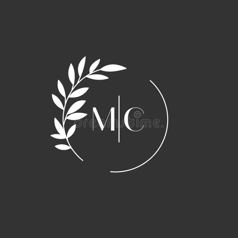 Monogram Mc Letter Stock Illustrations – 1,222 Monogram Mc Letter Stock ...