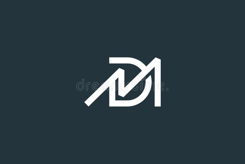 Initial Letter MD Logo Design Vector Stock Vector - Illustration of ... Initial Letter MD Logo Design Vector Stock Vector - Illustration of ...