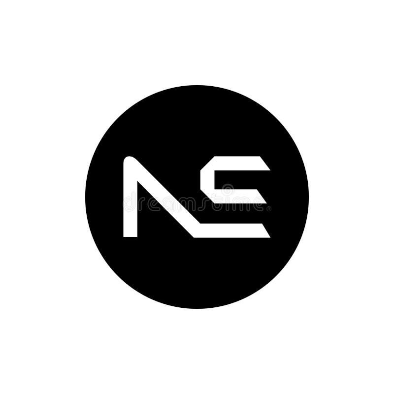Initial Letter NE Logo Design Vector Template. Creative Abstract NE ...