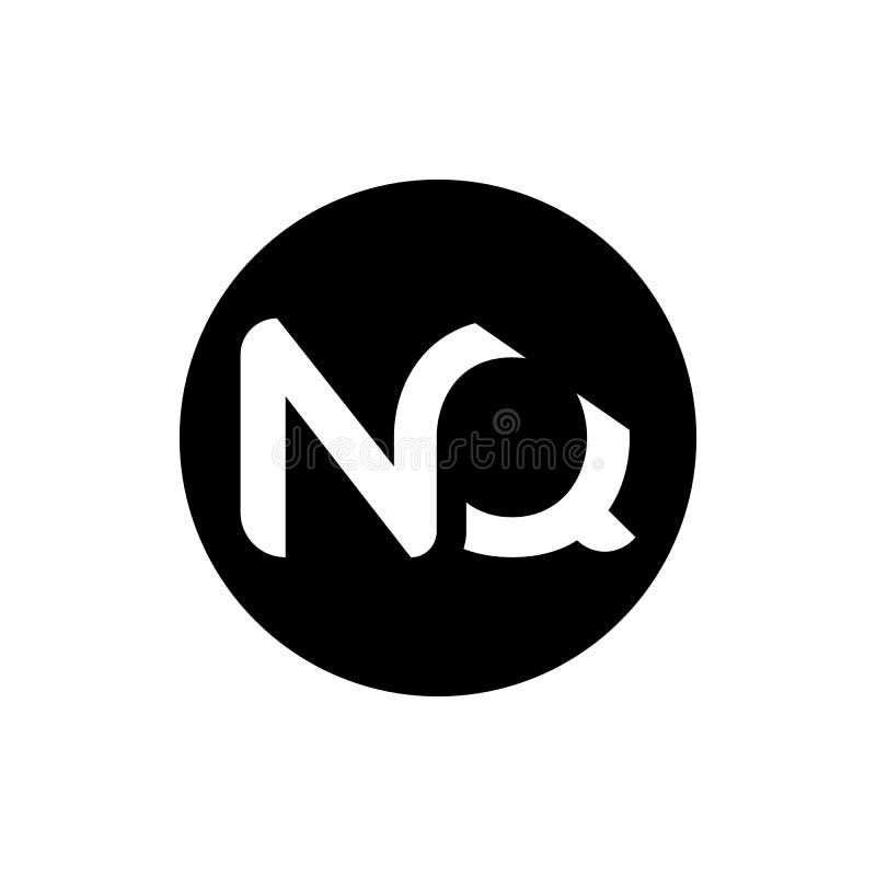 Initial Letter NQ Logo Design Vector Template. Creative Abstract NQ ...
