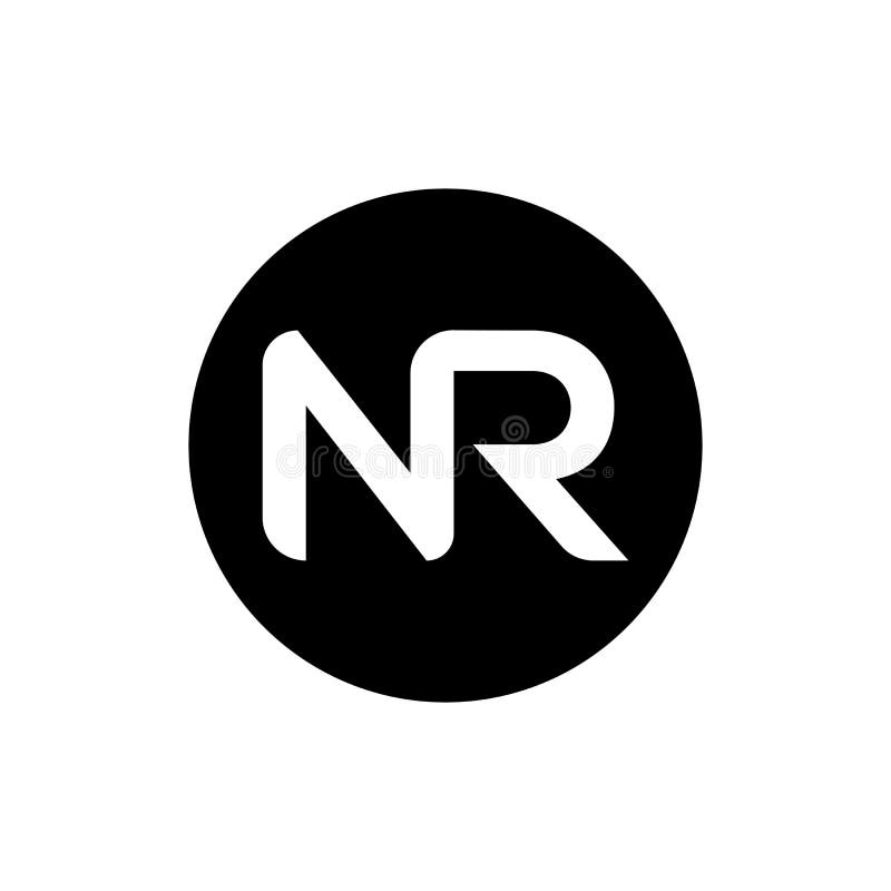 Initial Letter NR Logo Design Vector Template. Creative Abstract NR ...