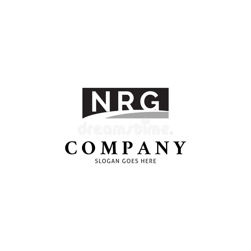 Initial Letter NRG Icon Vector Logo Template Illustration Design Stock ...