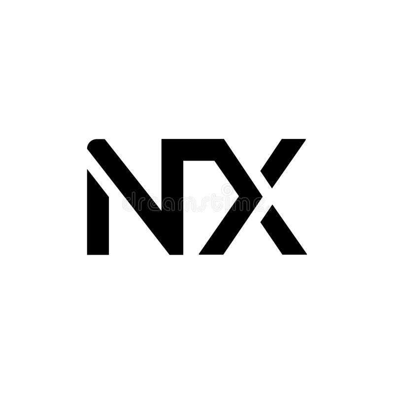Initial Letter NX Logo Design Vector Template. Creative Abstract NX ...