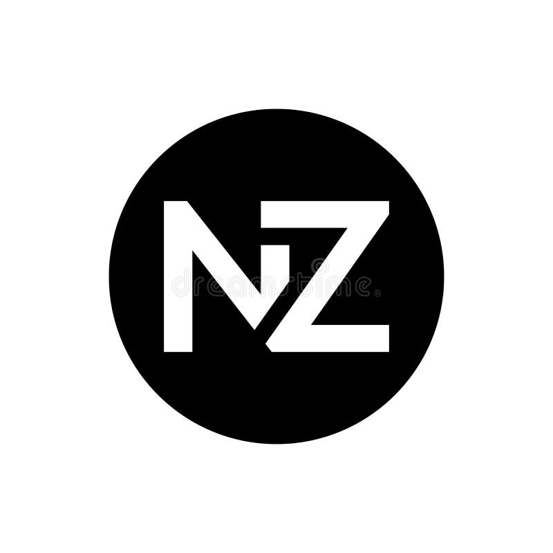 Initial Letter NZ Logo Design Vector Template. Creative Abstract NZ ...