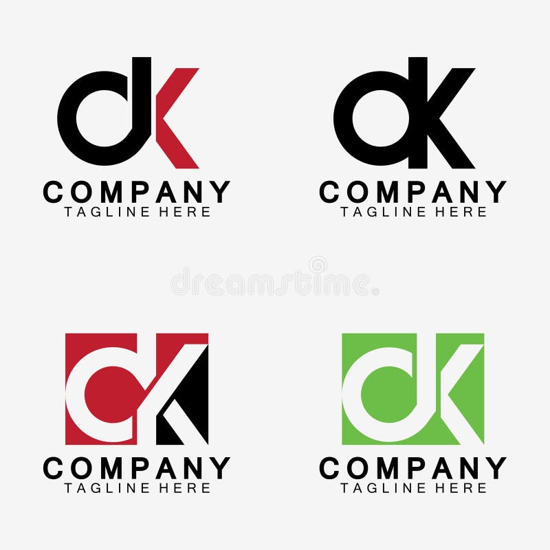 Initial Letter OK Logo Design Vector Template Stock Vector - Illustration of alphabet, brand ...