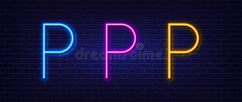 P Neon Stock Illustrations – 647 P Neon Stock Illustrations, Vectors ...