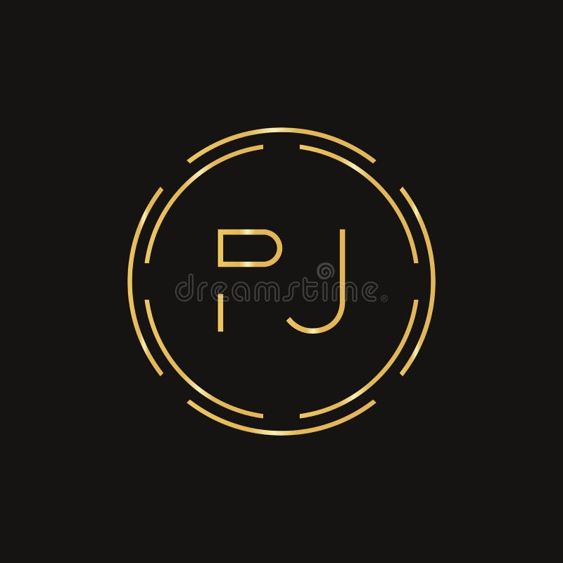 Initial Letter PJ Logo Design Vector Template. PJ Letter Logo Design ...