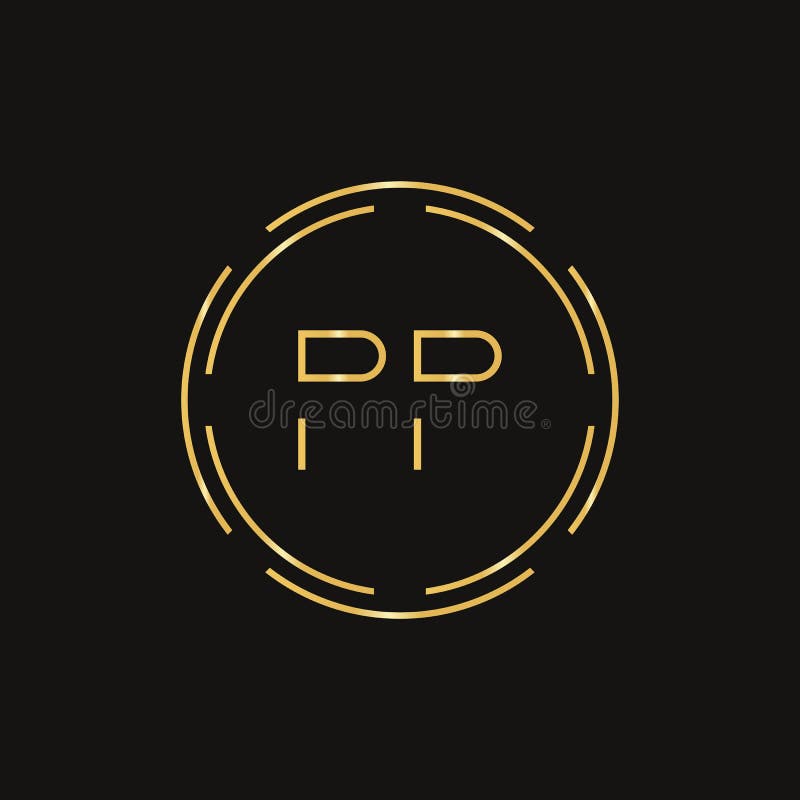 Initial Letter PP Logo Design Vector Template. PP Letter Logo Design ...