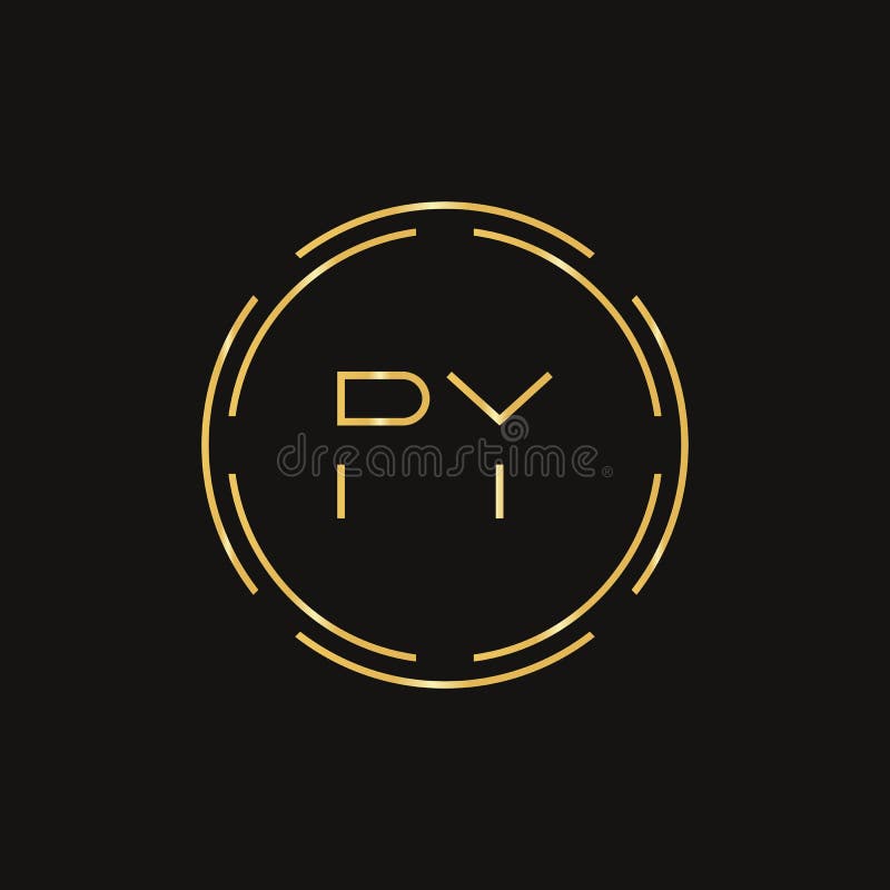Initial Letter PY Logo Design Vector Template. PY Letter Logo Design ...