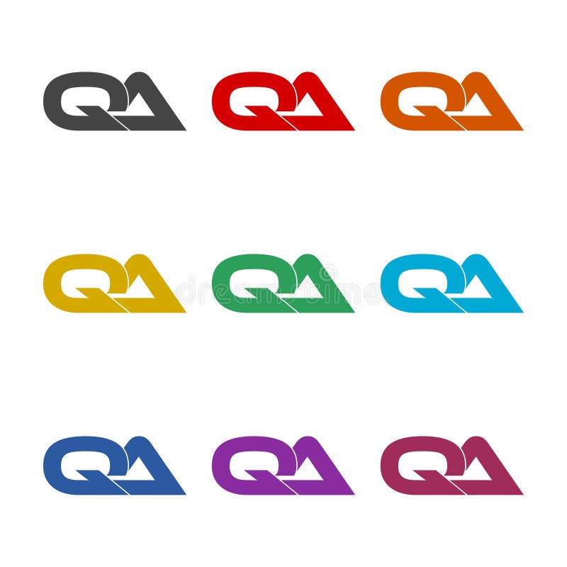Qa Logo Stock Illustrations – 1,202 Qa Logo Stock Illustrations, Vectors & Clipart - Dreamstime