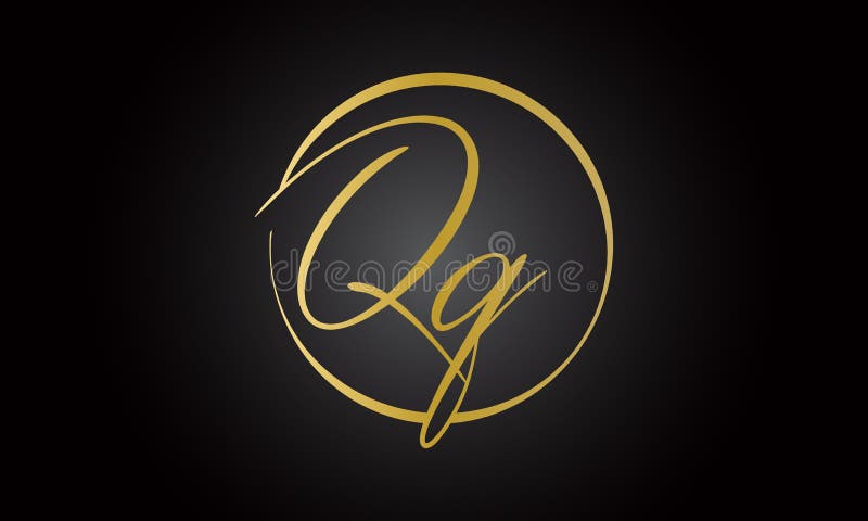 Initial Letter QQ Logo Design with Modern Business Typography Vector ...