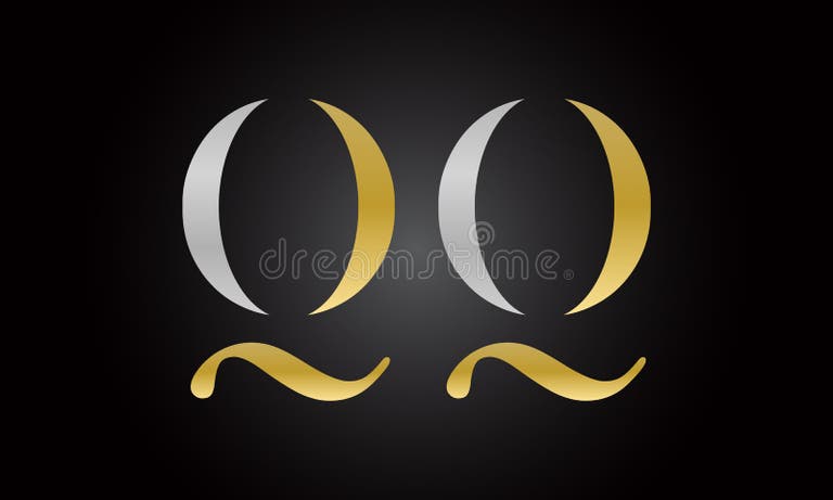 Creative Isolated Qq Letter Logo Stock Illustrations – 226 Creative ...