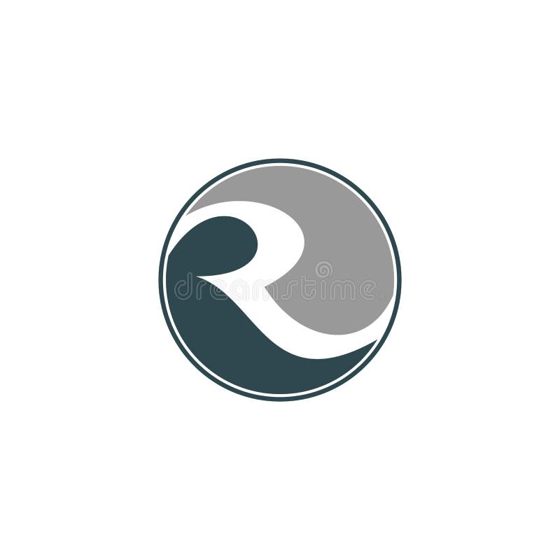 Letter R Infinity Concept Stock Illustrations – 229 Letter R Infinity ...