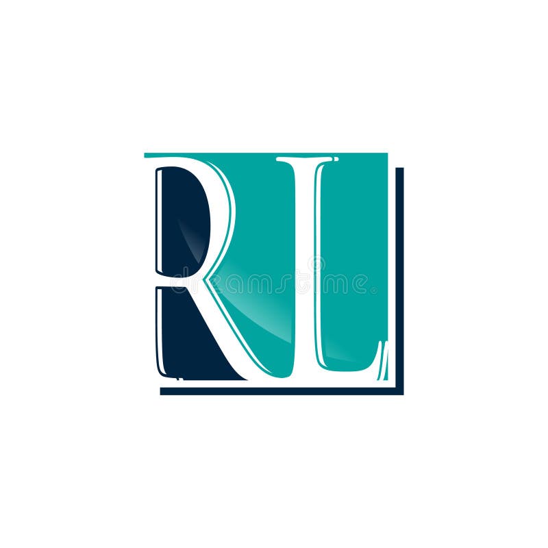 Initial Letter L Logo Design Template Vector Stock Vector ...