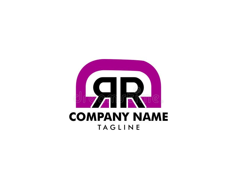 Initial Letter RRD Design Logo Stock Vector - Illustration of element ...
