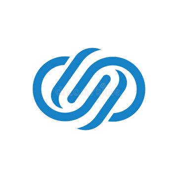 Initial Letter S Infinity Logo Design Inspiration Stock Illustration ...