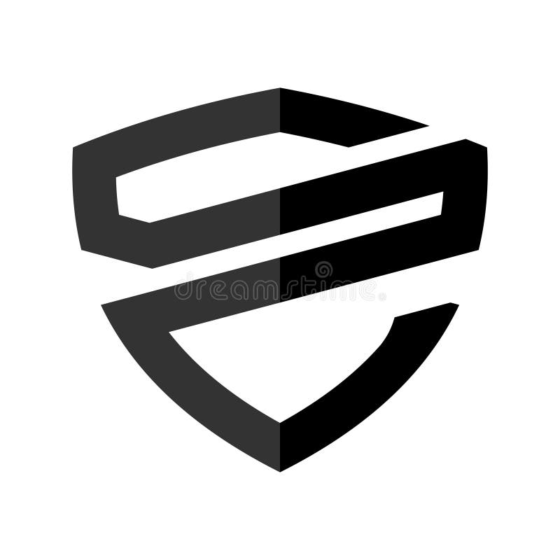 Initial Letter SC Logo Template with Modern Geometric Shield Symbol in ... Initial Letter SC Logo Template with Modern Geometric Shield Symbol in ...