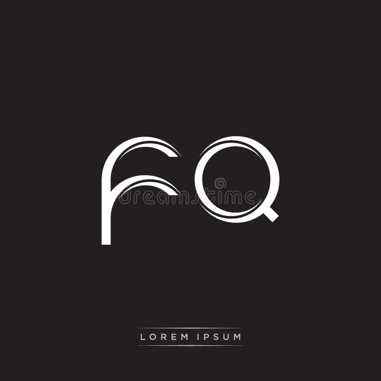 Lowercase Fq Letter Logo Stock Illustrations – 62 Lowercase Fq Letter ...