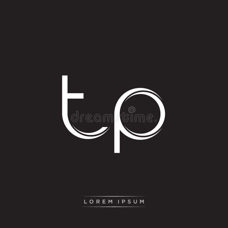 TP Initial Letter Split Lowercase Logo Modern Monogram Template ...