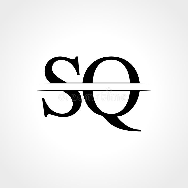 Initial Letter SQ Logo Design Vector Template. SQ Letter Logo Design ...