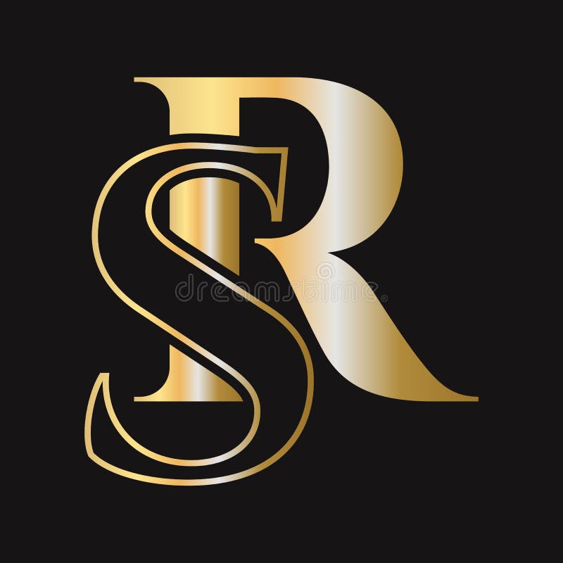 Initial Rs Letter Linked Logo Stock Illustrations – 86 Initial Rs ...