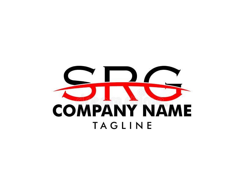 Initial Letter SRG Logo Template Design Stock Vector - Illustration of ...