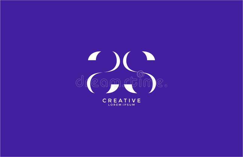 Simple Logogram Ff or Tf Logo Stock Illustration - Illustration of ...