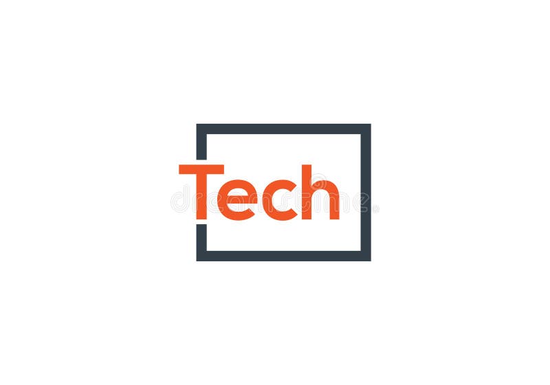 Initial Letter Tech Logo Design Vector Template. Creative Abstract Tech ...
