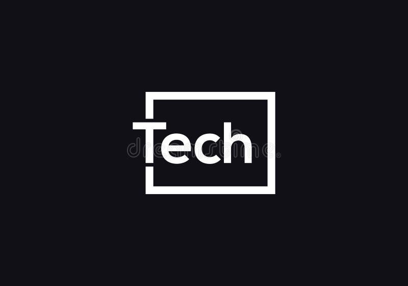 Initial Letter Tech Logo Design Vector Template. Creative Abstract Tech ...