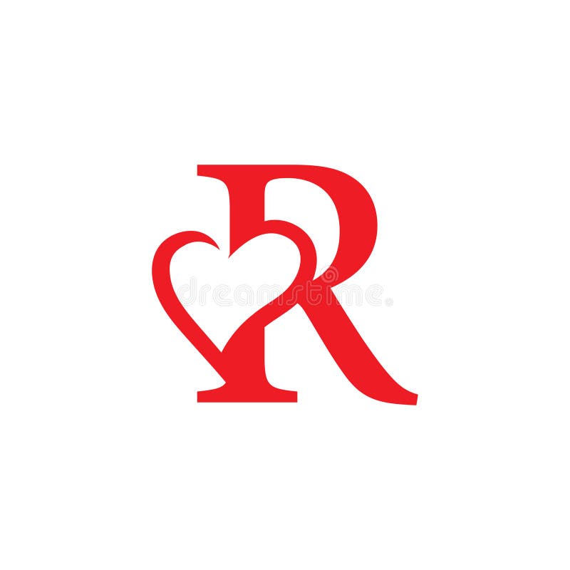 Letter R And S In Heart