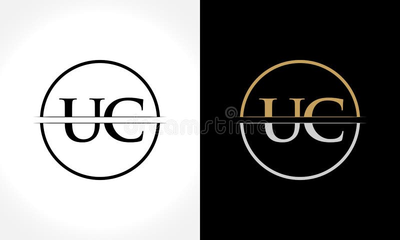Initial Letter UC Logo Design Vector Template. UC Letter Logo Design ...
