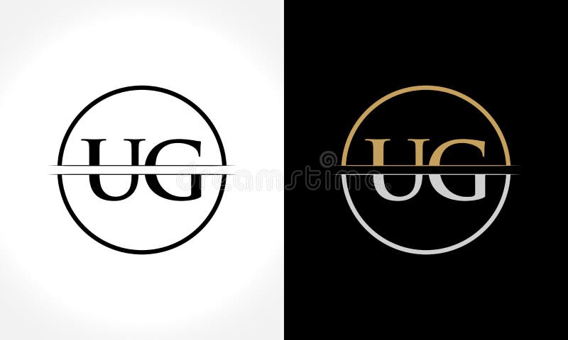 Initial Letter UG Logo Design Vector Template. UG Letter Logo Design ...