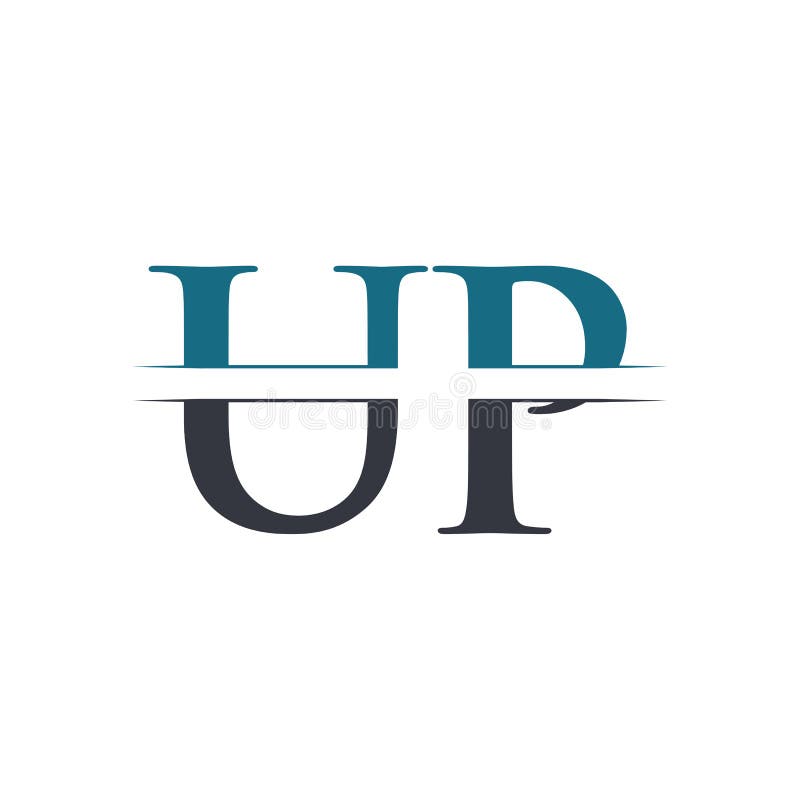 Initial Letter UP Logo Design Vector Template. UP Letter Logo Design ...