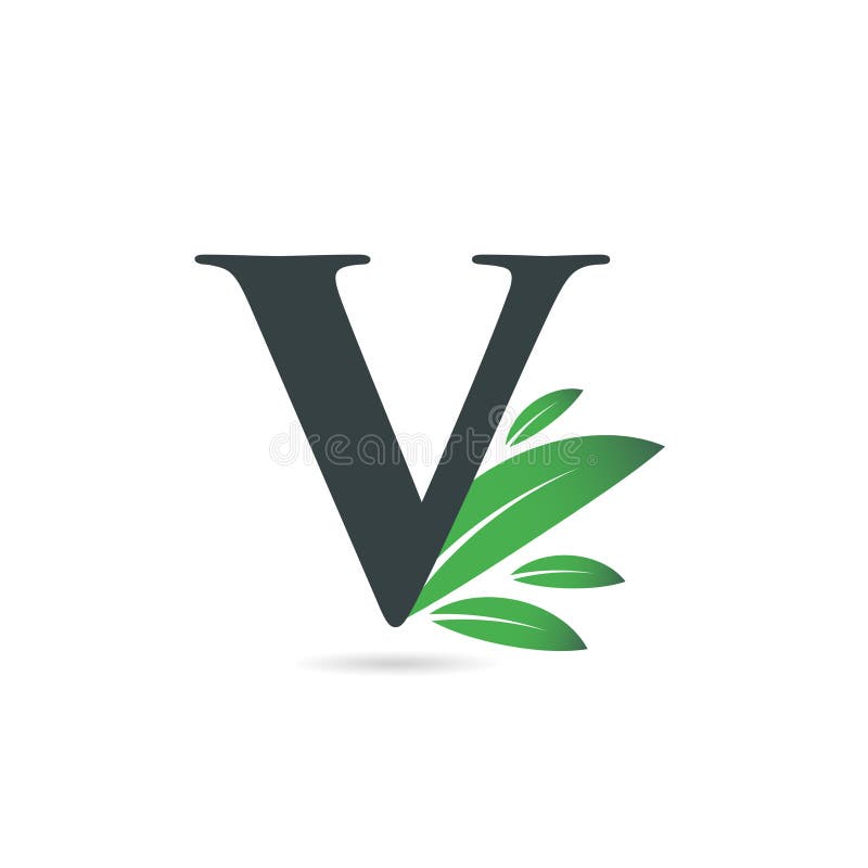 V Leaf Letter Logo Stock Illustrations – 1,174 V Leaf Letter Logo Stock ...