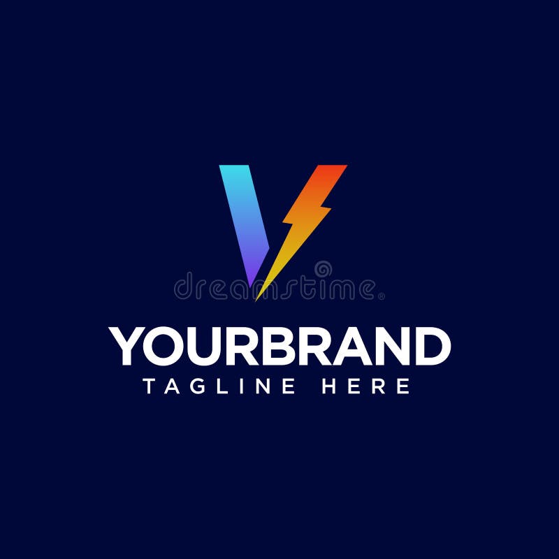 V Electric Logo Stock Illustrations – 524 V Electric Logo Stock ...