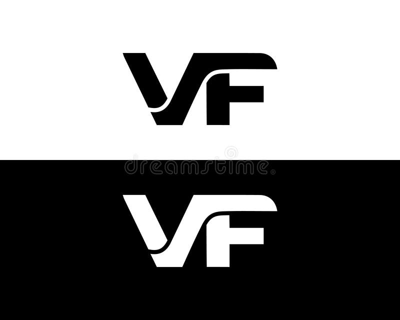 Initial Letter VF Logo Icon Design Stock Vector - Illustration of ...