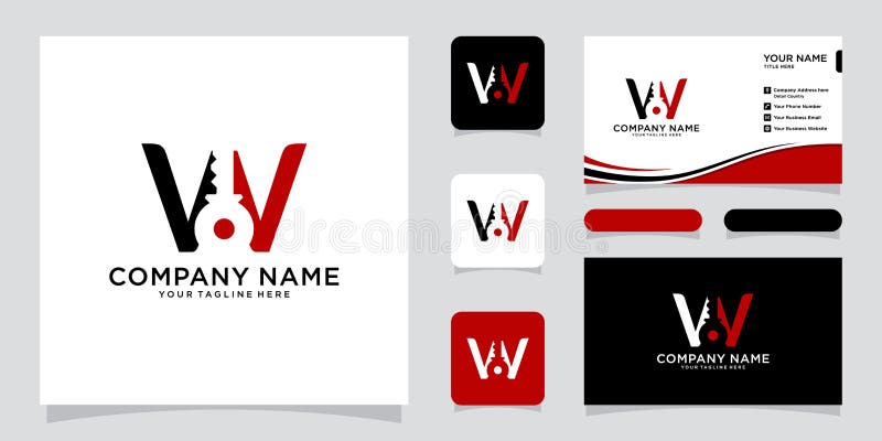 Initial Letter W Key Logo Concept, Key with Letter W, Vector Logo ...
