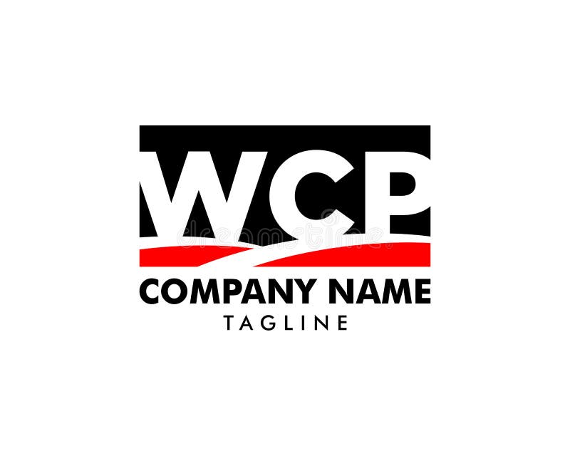 Initial Letter WCP Logo Template Design Stock Vector - Illustration of initial, letter: 160519544