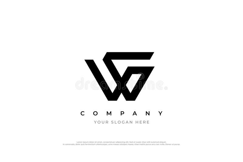 Logo Wg Letter Stock Illustrations – 992 Logo Wg Letter Stock ...