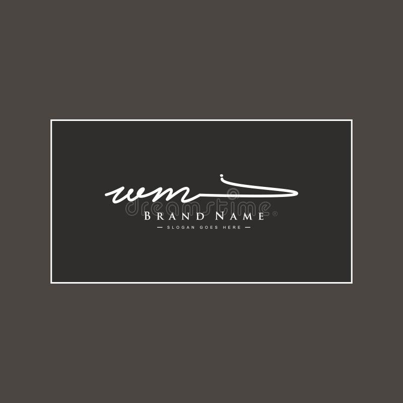 Wm Signature Stock Illustrations – 210 Wm Signature Stock Illustrations ...