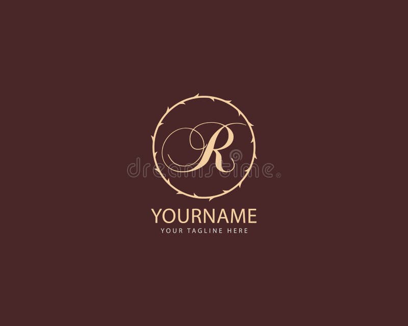 Initial Letters Alphabet R Logo Design Full Vector and Easy To Edit and ...