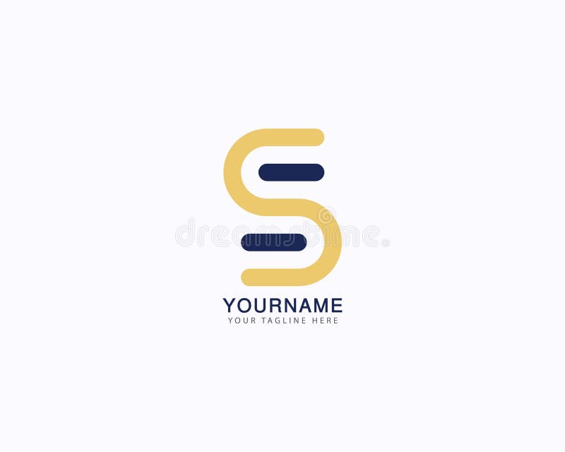 Initial Letters Alphabet S Logo Design Full Vector and Easy To Edit and ...