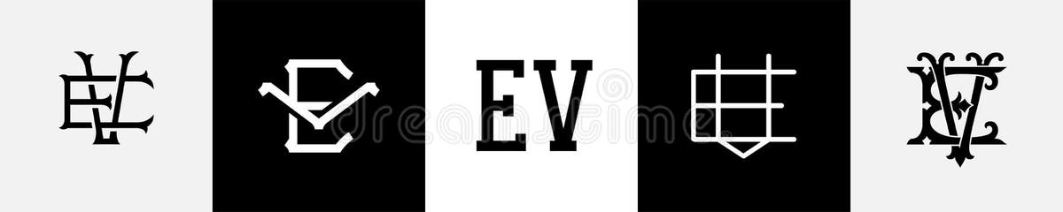 Ev Monogram Stock Illustrations – 823 Ev Monogram Stock Illustrations ...