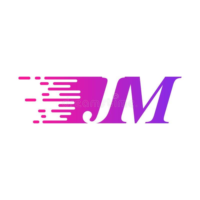 Letter JM Signature Logo Template Vector Stock Vector - Illustration of ...